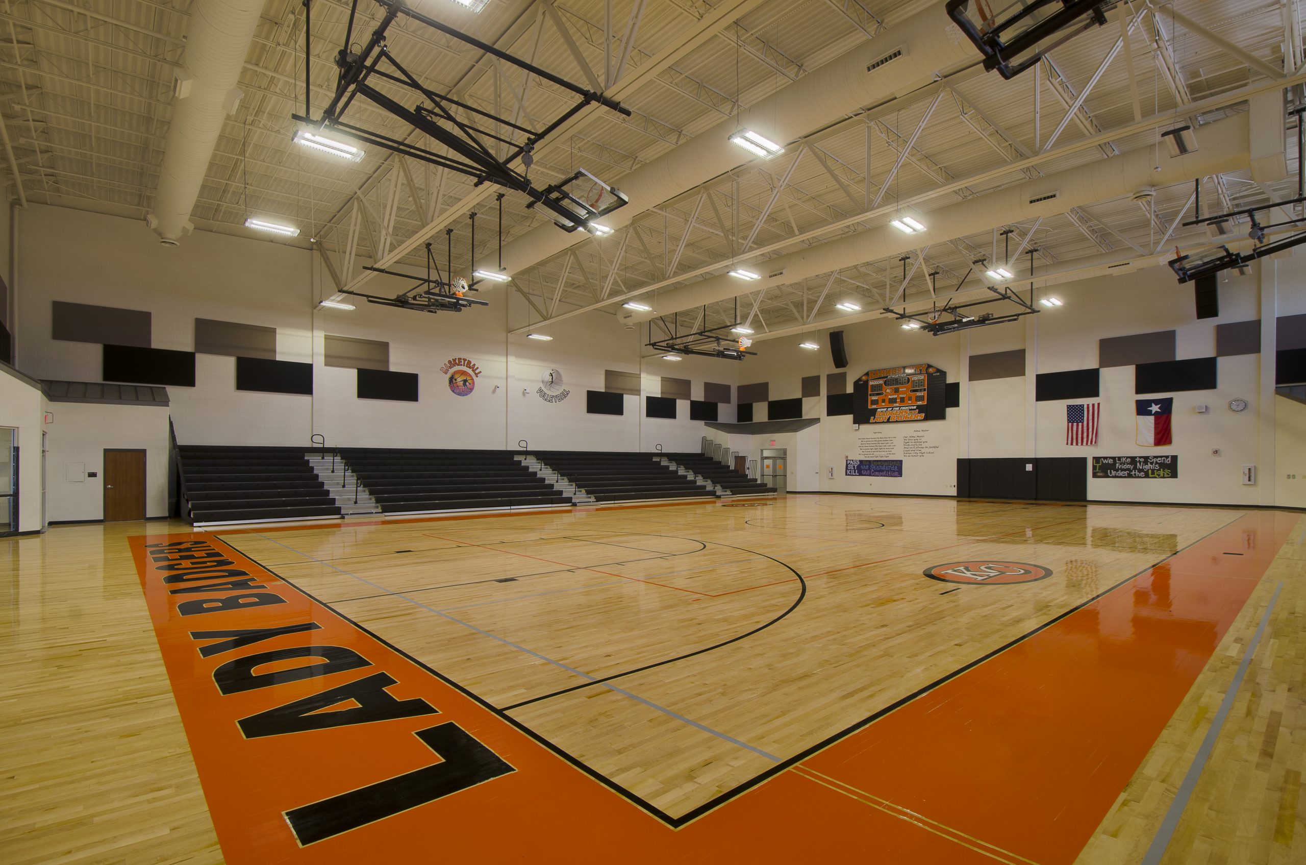 Karnes City ISD High School Gym - LWA Architects