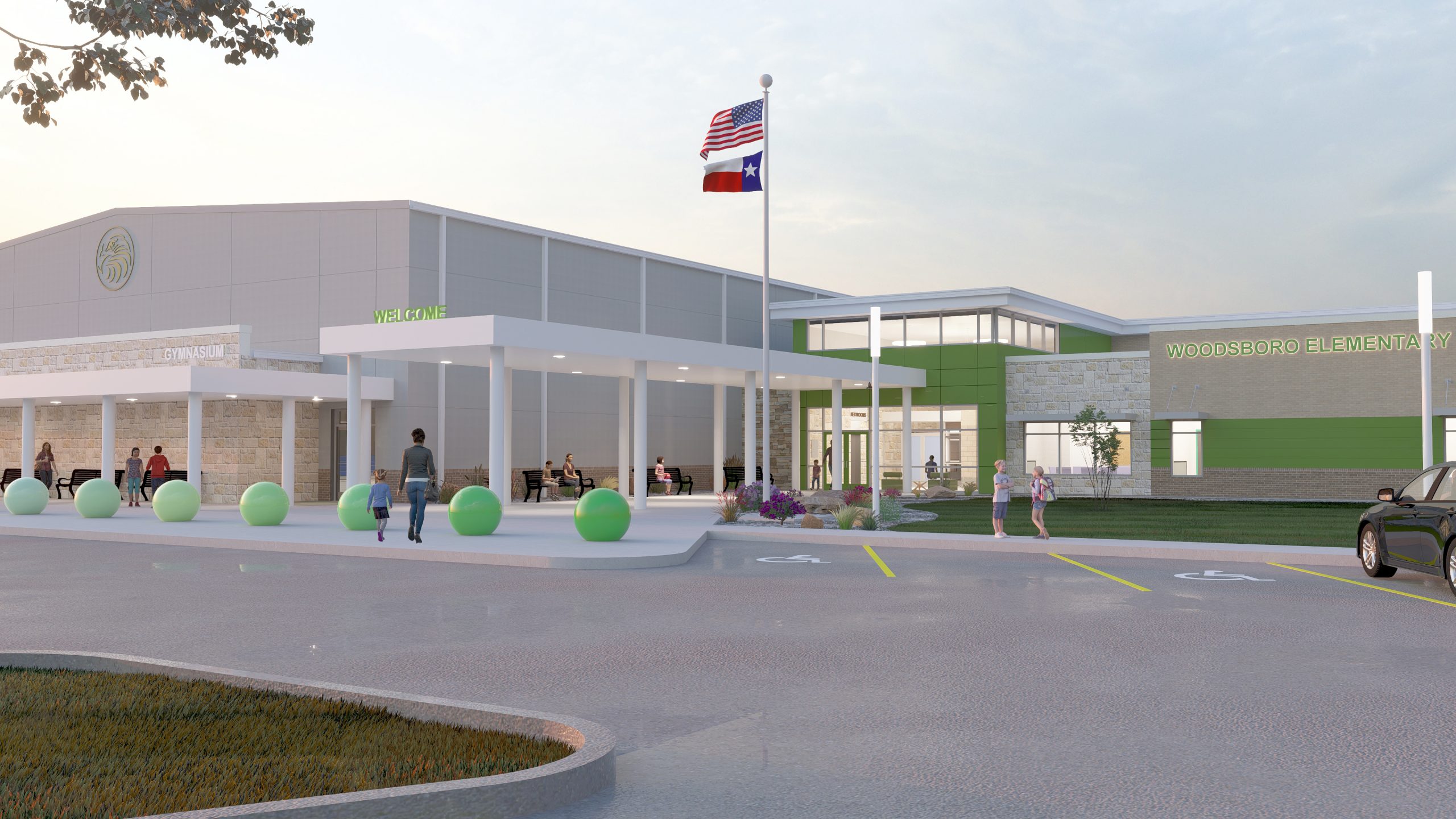 Woodsboro ISD Elementary - LWA Architects